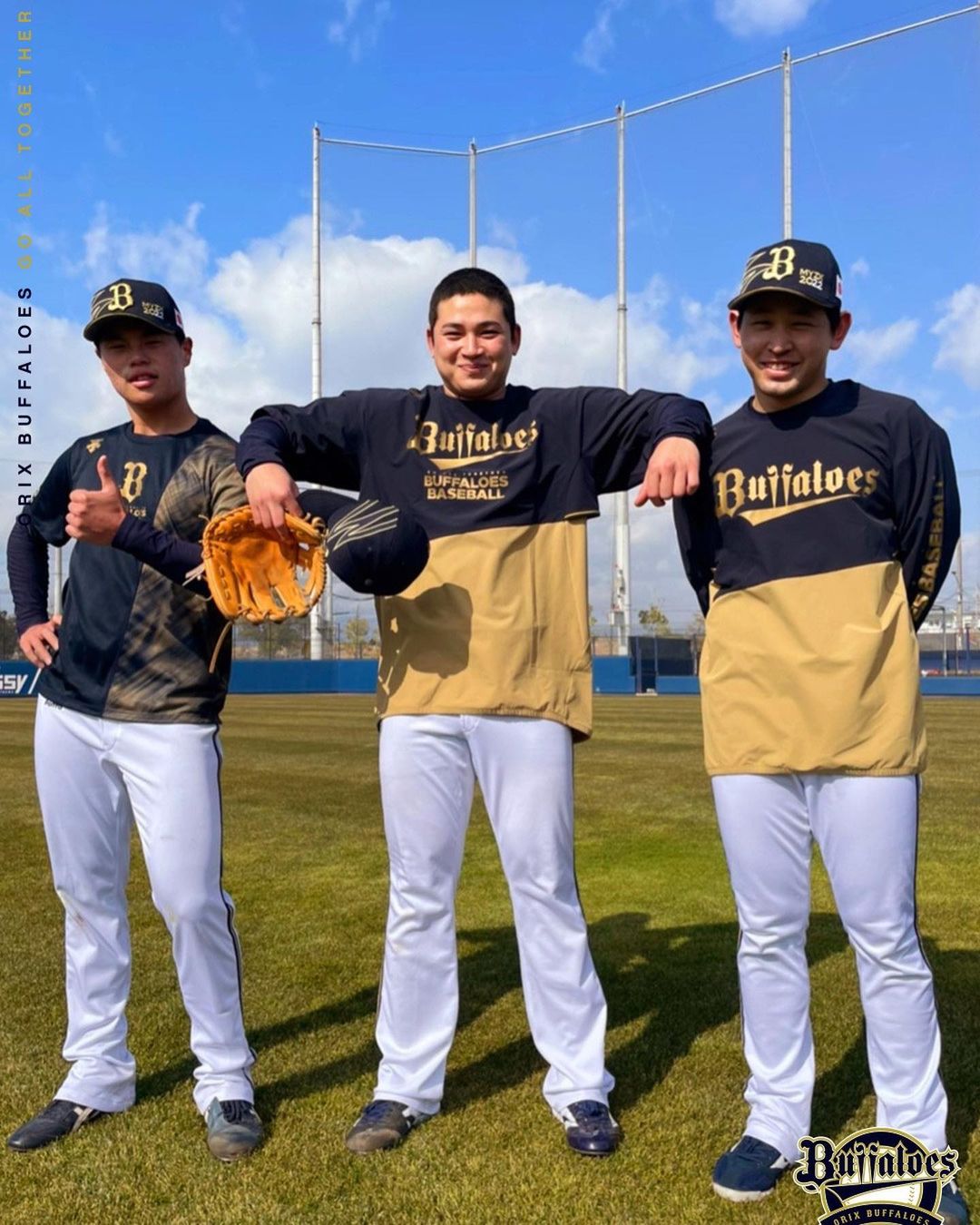 ORIX-Buffaloes: #榊原翼 #宮城大弥 #辻垣高良 #舞洲レポート #宮崎春季キャンプ #Bs2022 #buffaloes # ...