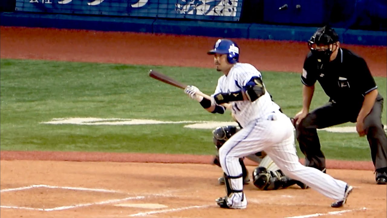 【どよめく球場】 一発で決めた！ 宮崎敏郎のめちゃくちゃ上手いバント！ 横浜DeNAベイスターズ 2022/10/09 - NPBHUB - Nippon Professional ...